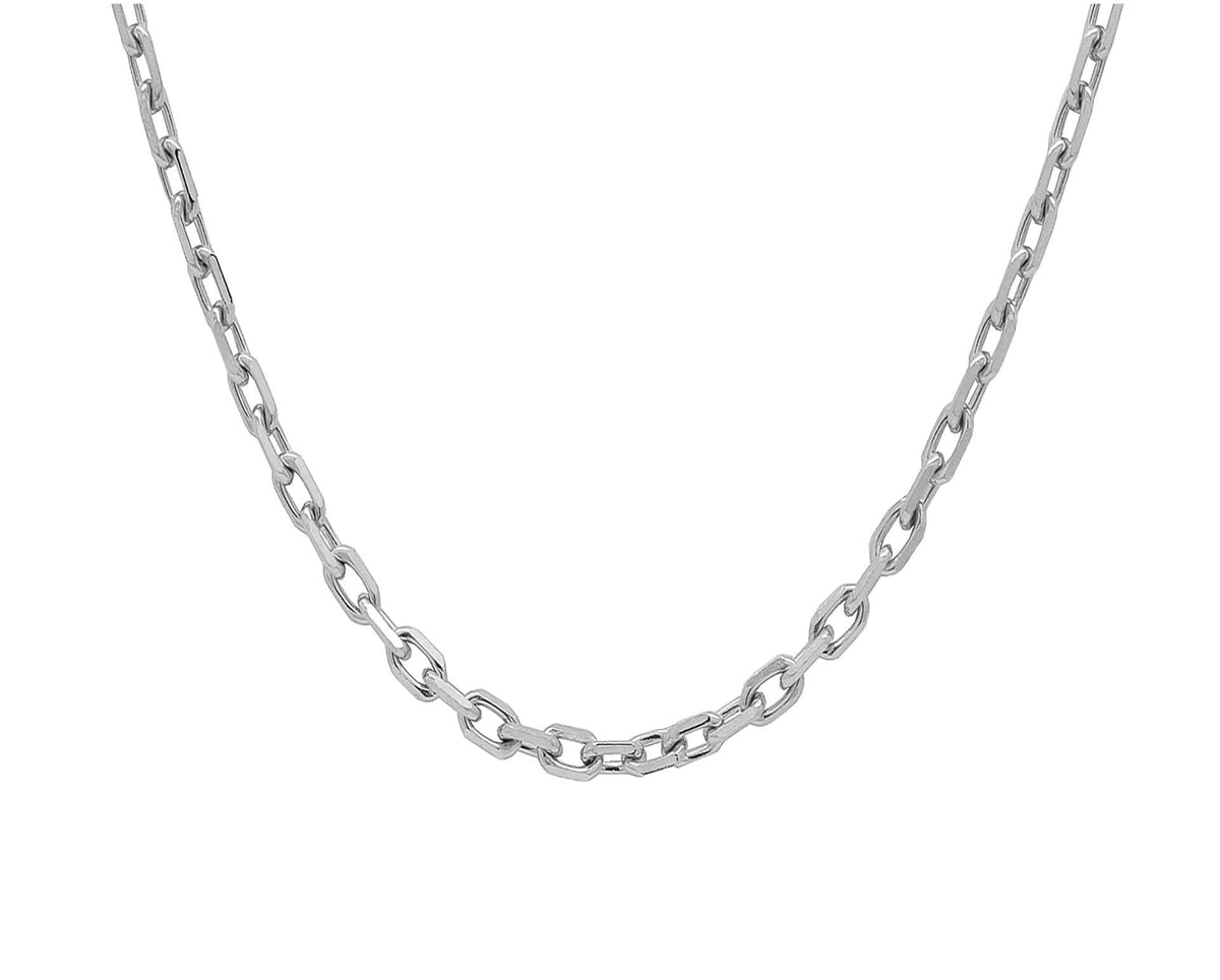 Chaines ''open diamond trace'' 1.30mm or Blanc 10kt | La Forge d'or ...