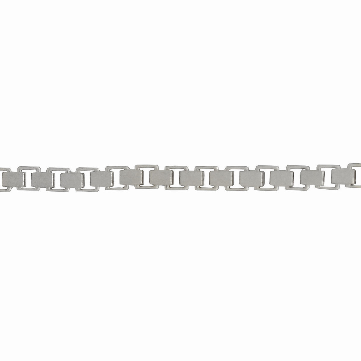 Cubic Chain 1.1mm White gold (Different Lengths) – Bijouterie La Forge d'or